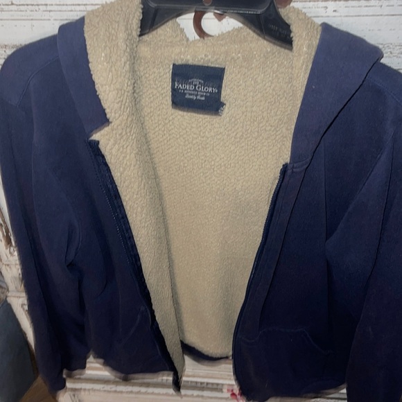 Faded Glory | Jackets & Coats | Faded Glory Navy Warm Jacket Zipper Is ...